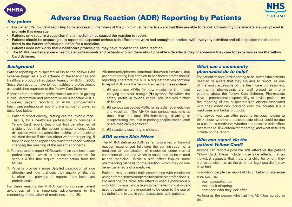 Training – Yellow Card Centre Scotland